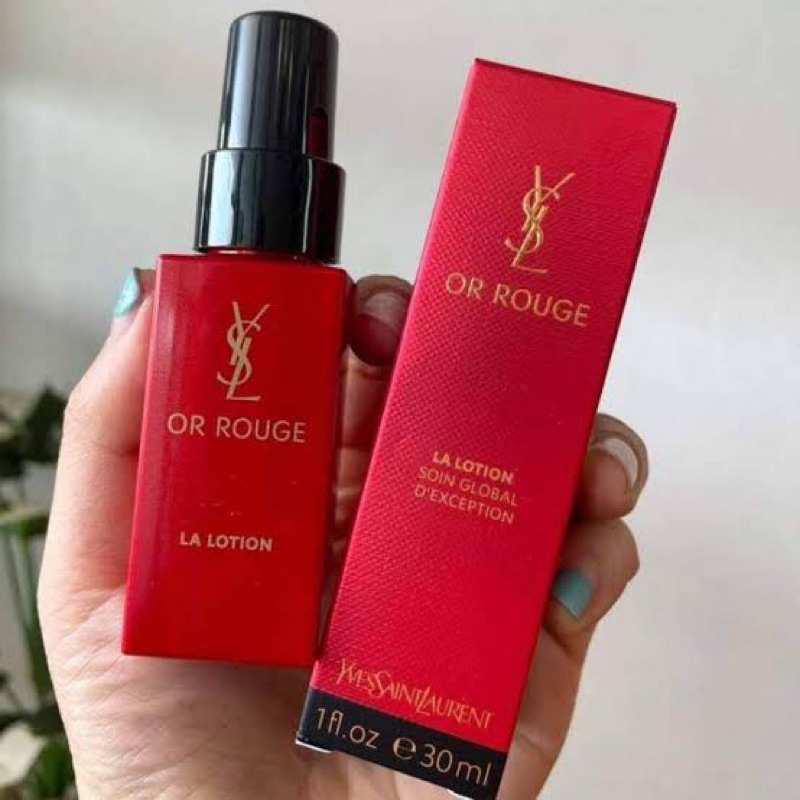 รุ่นขวดแดง ️ YSL Or Rouge La Lotion Soin Global D'exception 30ml | Shopee Thailand