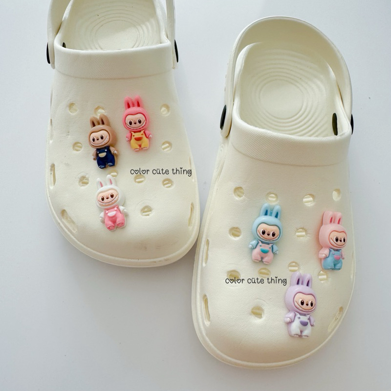 jibbitz labubu ลาบูบู้ ตัวติดรองเท้าหัวโต ตัวติดรองเท้าcrocs เซต6ตัว ‼️ ...