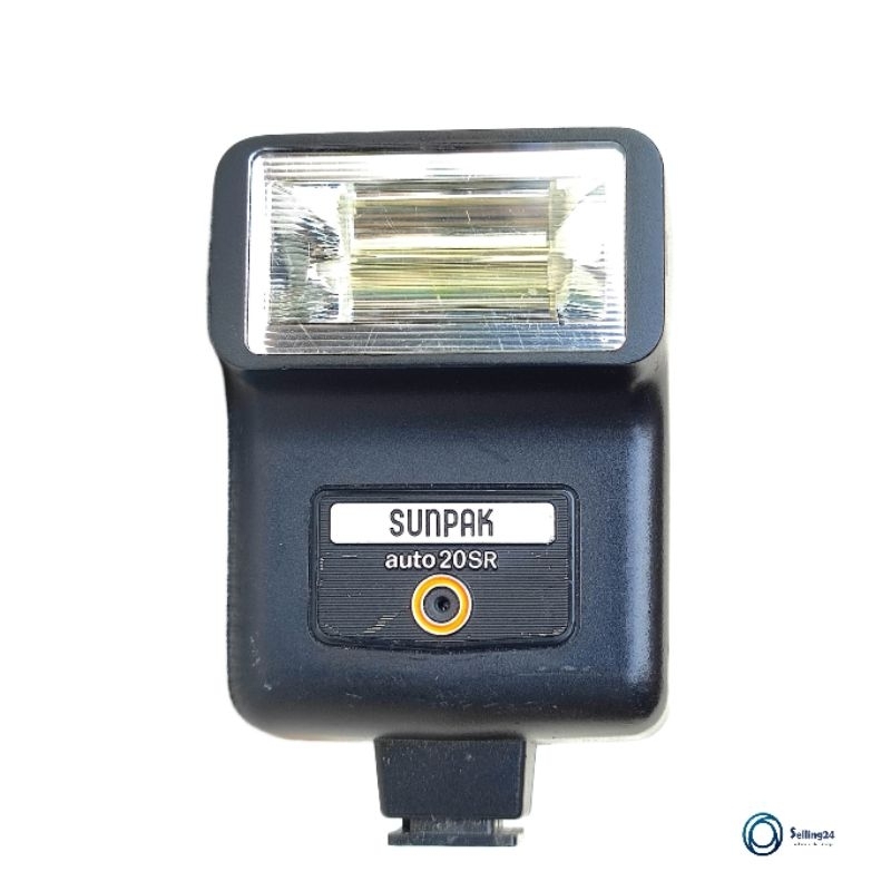 แฟลช ยี่ห้อ SUNPAK auto 20 SR Shoe Mount Flash For Old Vintage SLR Camera | Shopee Thailand