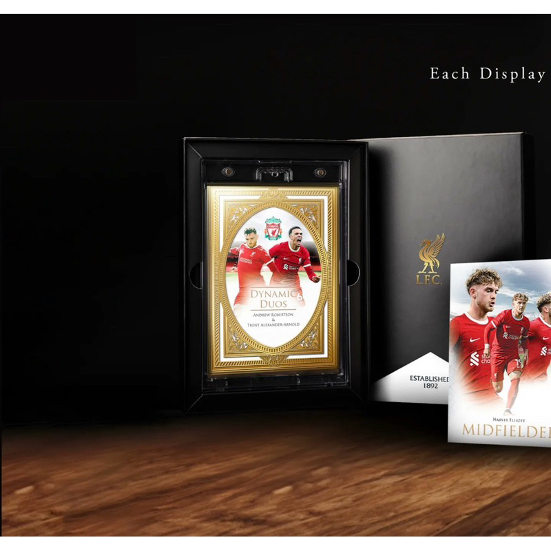 พร้อมส่ง กล่องเเฟนหงษ์ Liverpool Futera Unique XL รับประกันกรอบทอง ...