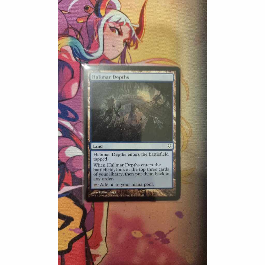 Halimar Depths การ์ด Magic The Gathering ของแท้ จากชุด Worldwake ...