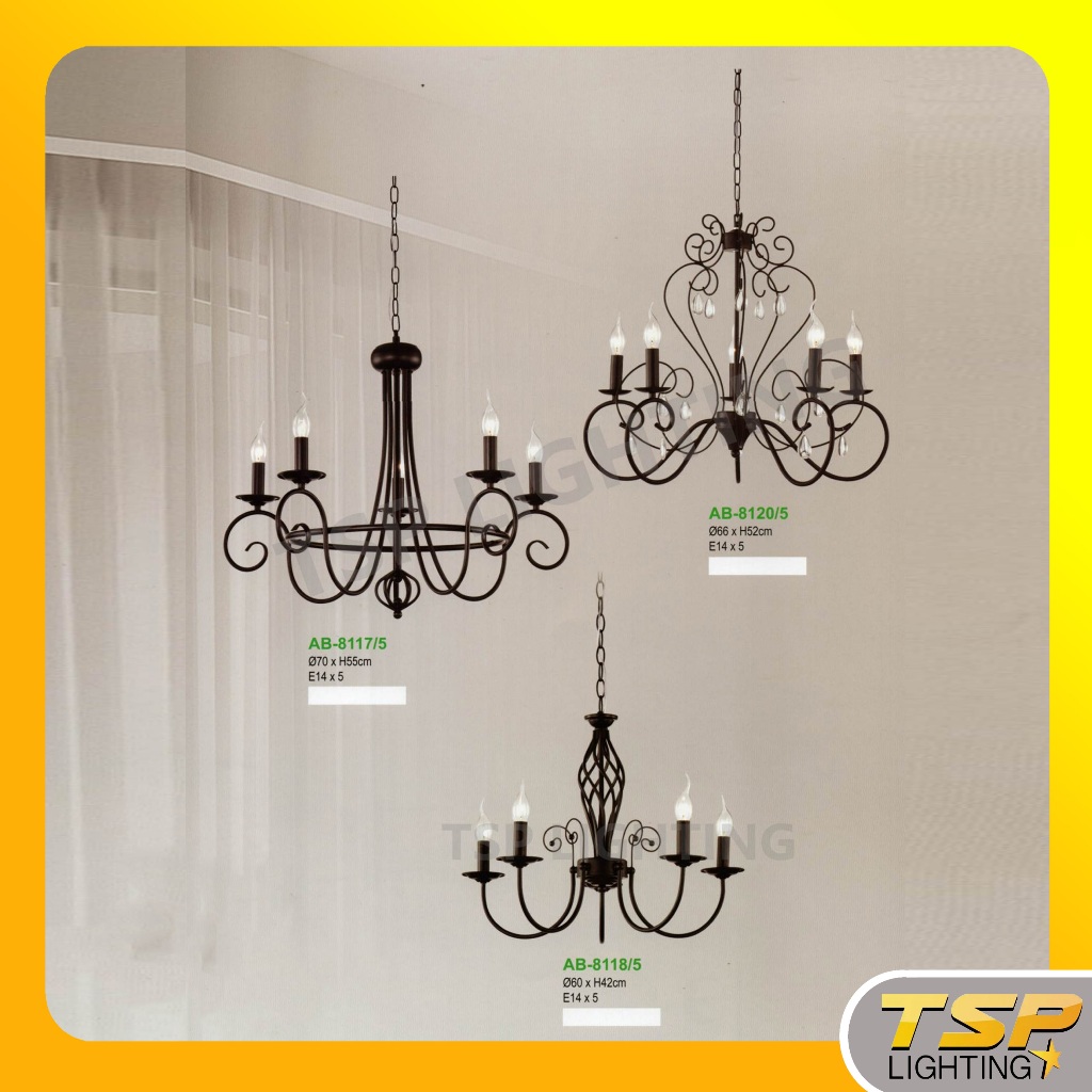 TSP Lighting │ Pendant light โคมไฟห้อย โคมไฟเพดาน เชิงเทียน สไตล์ ...