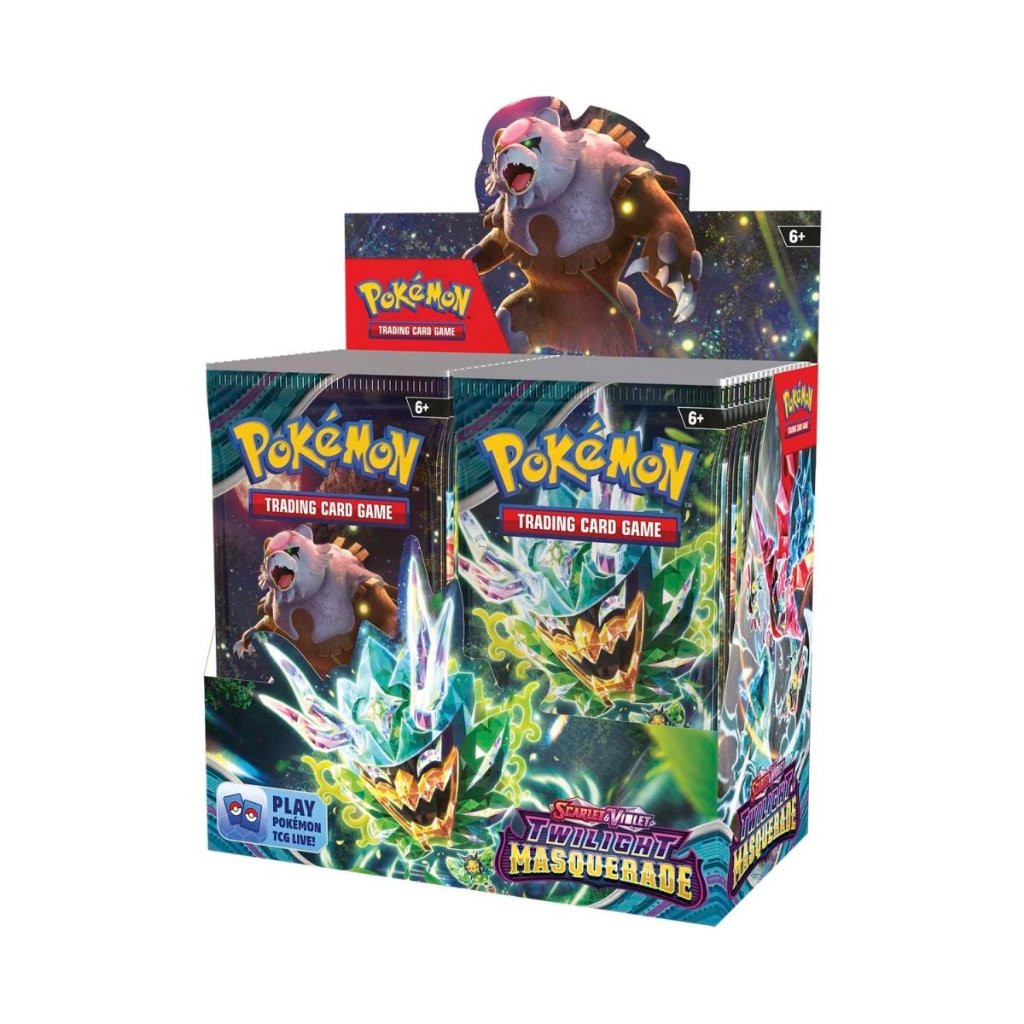 Pokemon Card "Booster Box 36 Boosters Twilight Masquerade" ENG SV06 ...