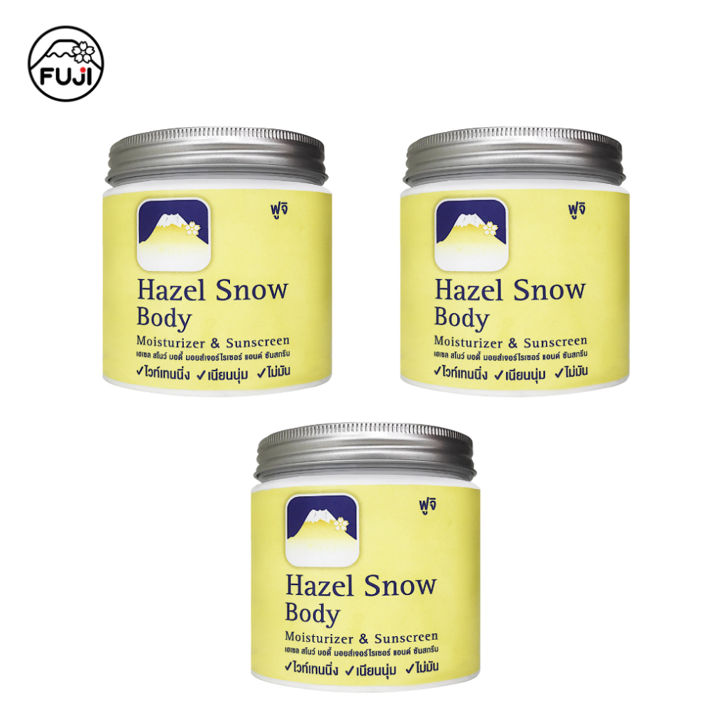 ครีมภูเขา ฟูจิ เฮเซล สโนว์ บอดี้ (แบบกระปุก) FUJI HAZEL SNOW BODY ...