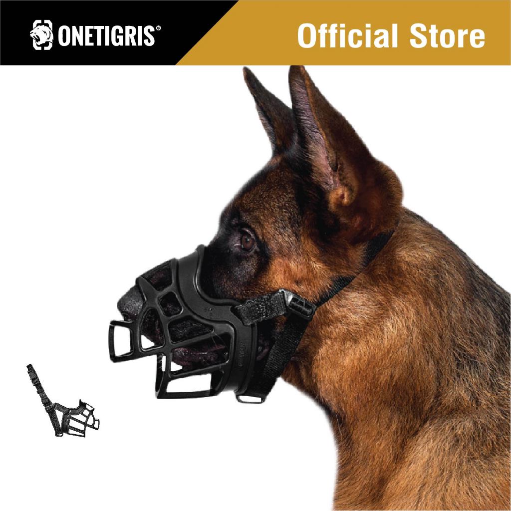 OneTigris ตะกร้อสวมปากสุนัข Soft Canine Muzzle ที่ครอบปากสุนัข กันกัด ...
