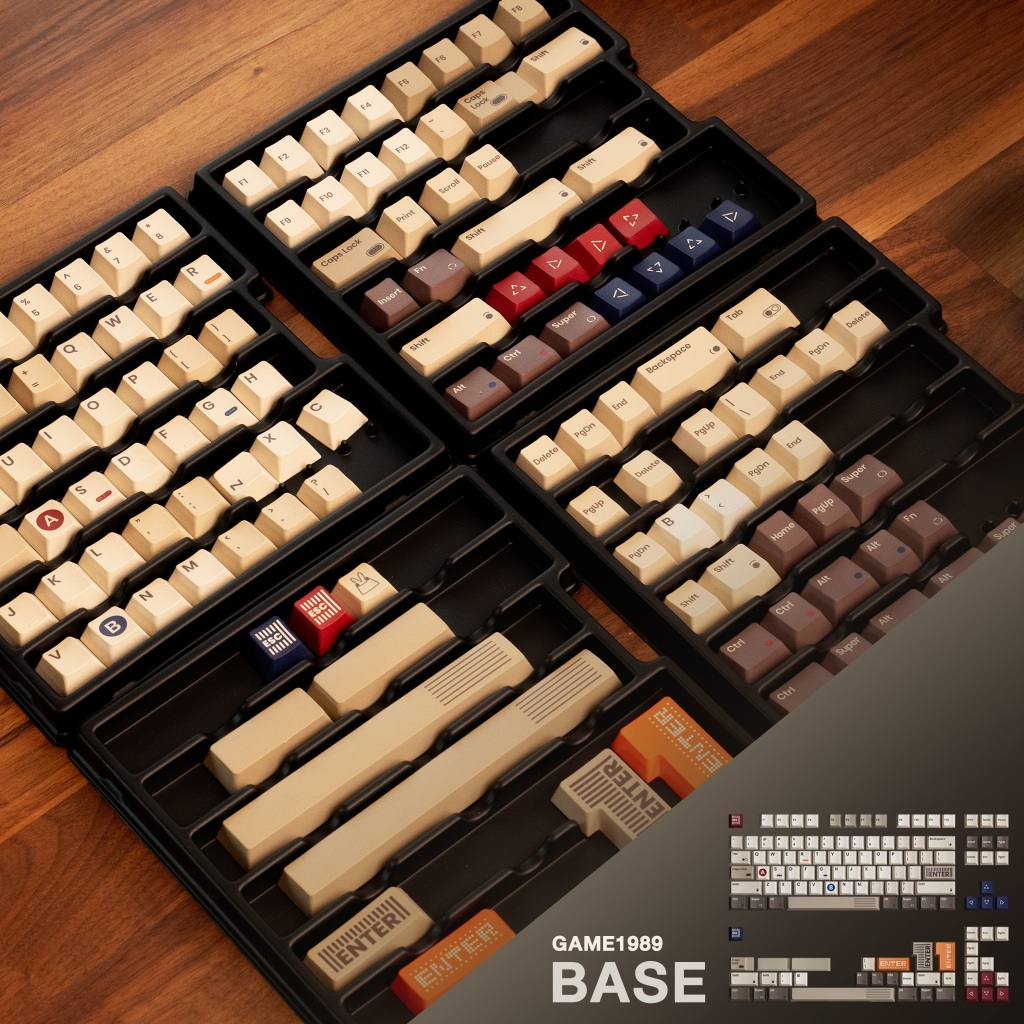 คีย์แคป KEYPRO x TUTKEYS Game1989 Cherry Profile keycap คีย์ไทย Game ...