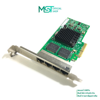 การ์ดแลน Lan card 1Gbps 4 Ports RJ45 Port Ethernet Adapter 10/100/1000 ...