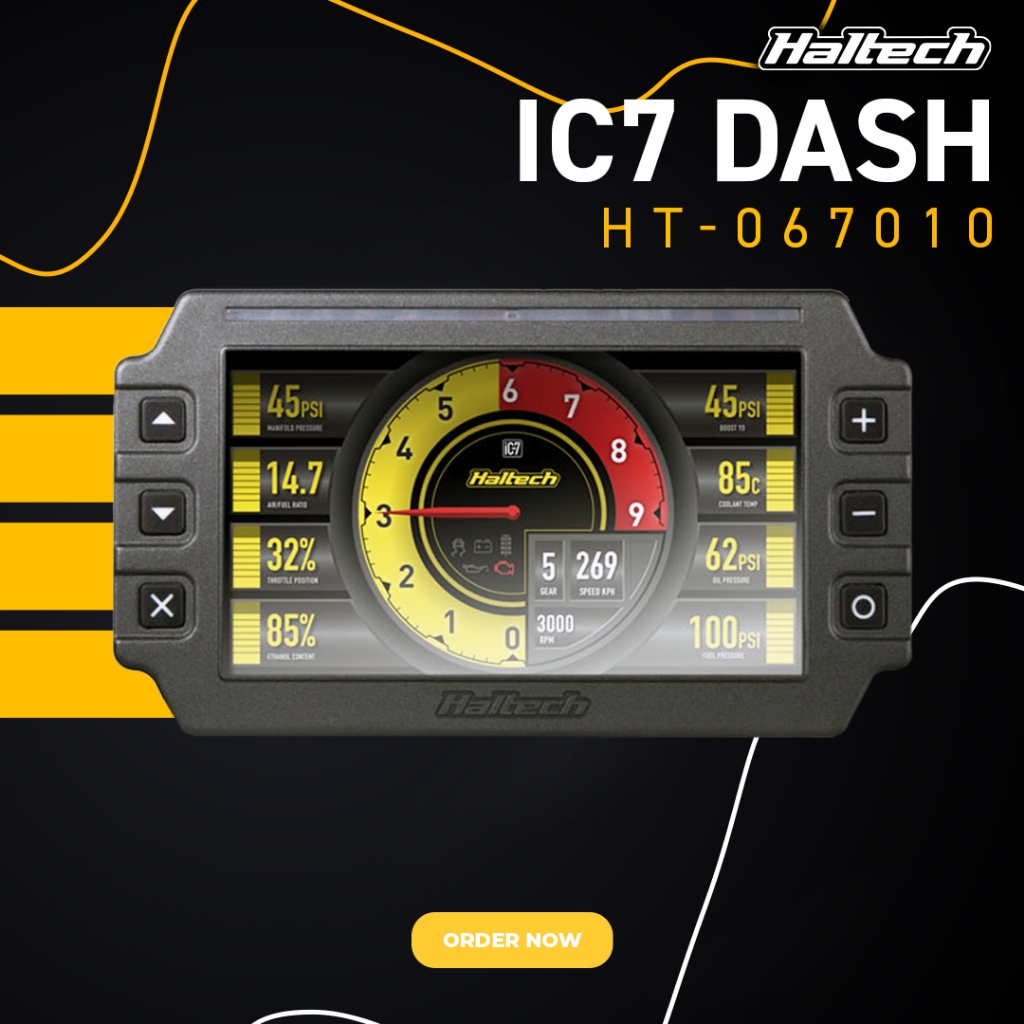 จอแสดงผลดิจิตอล Haltech IC-7 Display Dash,Haltech iC-7 OBD-II Colour Display Dash | Shopee Thailand