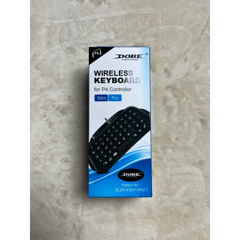 Dobe wireless keyboard คีย์บอร์ด สำหรับจอย ps | Shopee Thailand