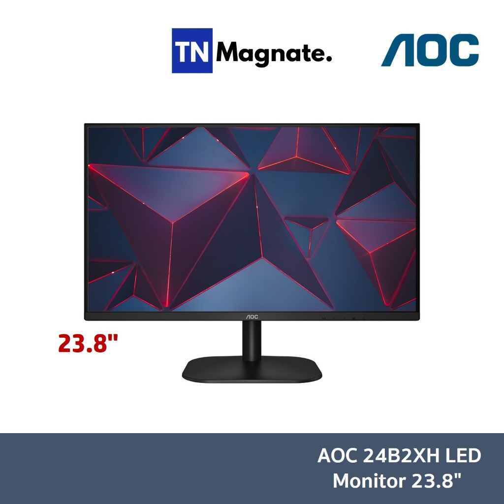 [จอมอนิเตอร์] AOC 24B2XH LED Monitor 23.8" IPS/ Flat/ 1920x1080 @75Hz ...