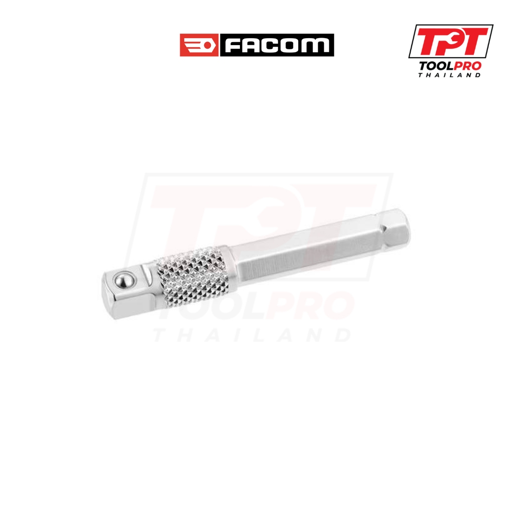 Facom ข้อต่อลูกบล็อก Short Socket Holder for Multibit Ratchet Handle 1/4", 51mm (ATMZ.S ...