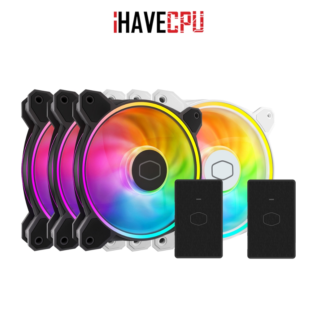 iHAVECPU FAN (พัดลม) COOLER MASTER MASTERFAN MF120 HALO2 3IN1 [VERSION2] | Shopee Thailand