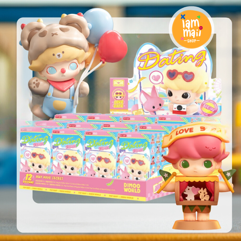 [ยกกล่อง] DIMOO Dating POPMART กล่องสุ่ม พร้อมส่ง | Shopee Thailand