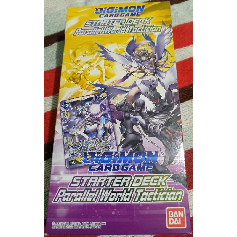 Digimon CardGame Starter deck Parallel World Tactician [ ST10 ] English | Shopee Thailand