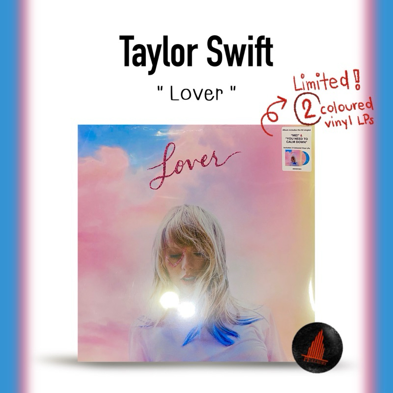 แผ่นเสียง Taylor Swift Lover Vinyl | Shopee Thailand