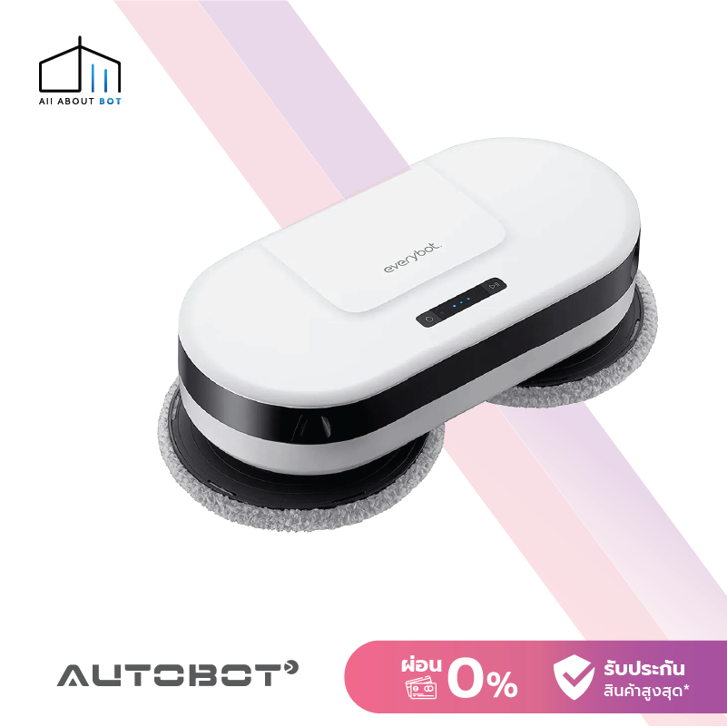 หุ่นยนต์ถูพื้นอัตโนมัติ EVERYBOT รุ่น EDGE 2 ทำงานต่อเนื่องสูงสุด 120 นาที สูงสุด 140 ตารางเมตร ...