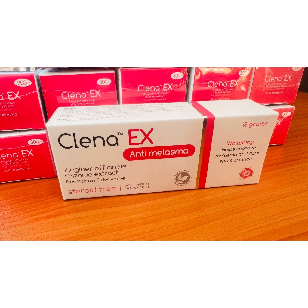 Clena EX Anti Melasma 15 grams คลีน่า เอ็กซ์ ลด เลือนฝ้า 15 กรัม ...
