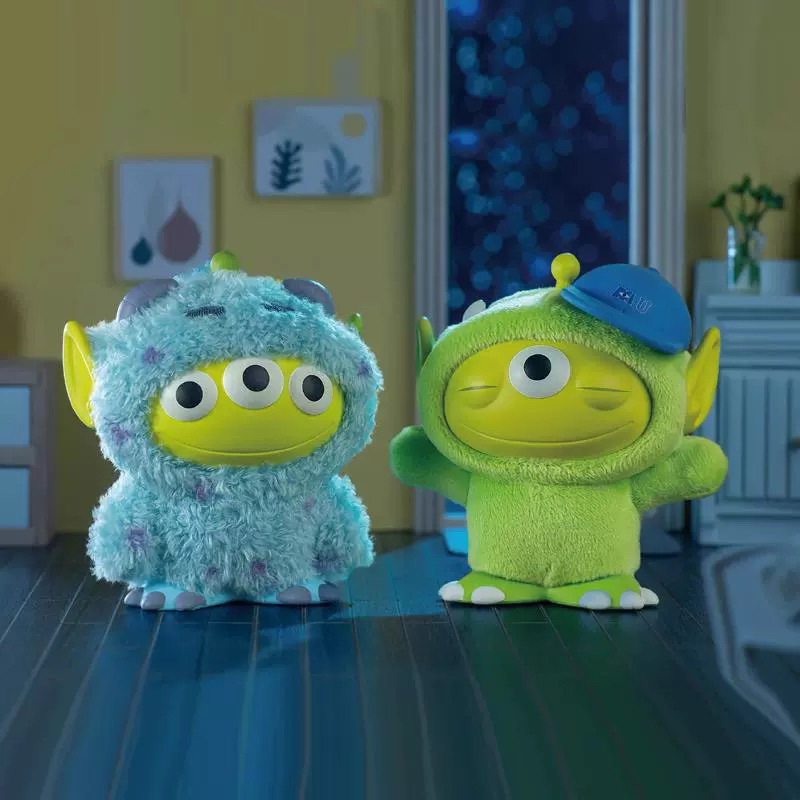 Alien Green Man Remix Pixar Series ของแท้ กล่องสุ่ม ฟิกเกอร์ โมเดล ...