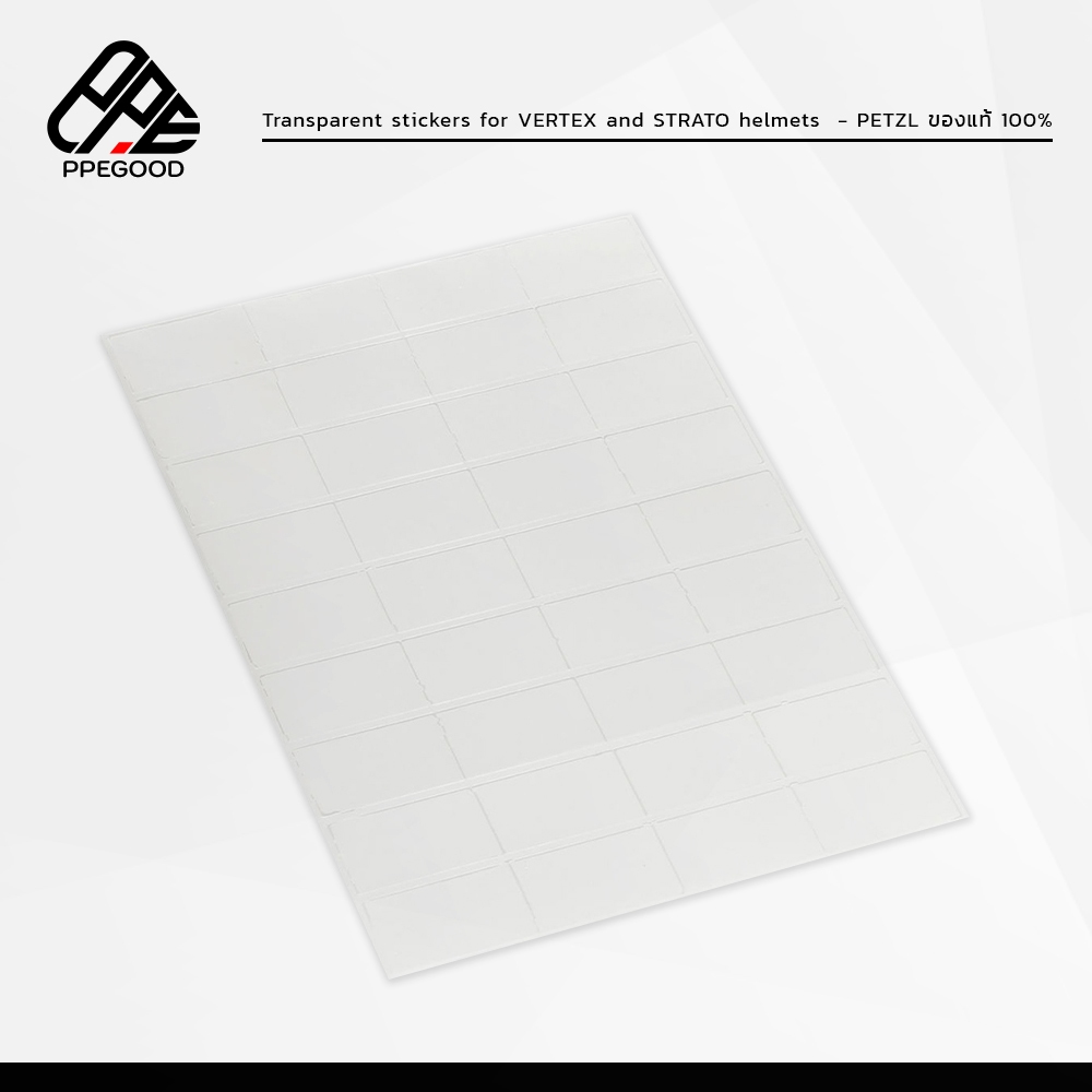 Transparent stickers / สติ๊กเกอร์ใส สำหรับหมวกนิรภัย VERTEX และ STRATO ...