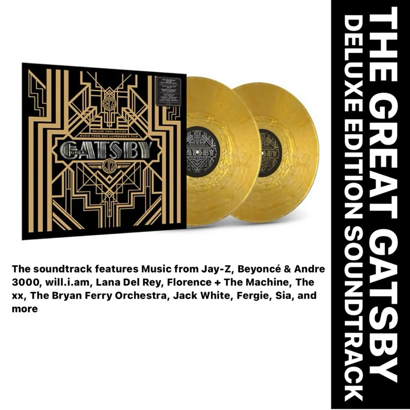 ️ Pre-Order แผ่นเสียง : THE GREAT GATSBY DELUXE EDITION - SOUNDTRACK | Shopee Thailand
