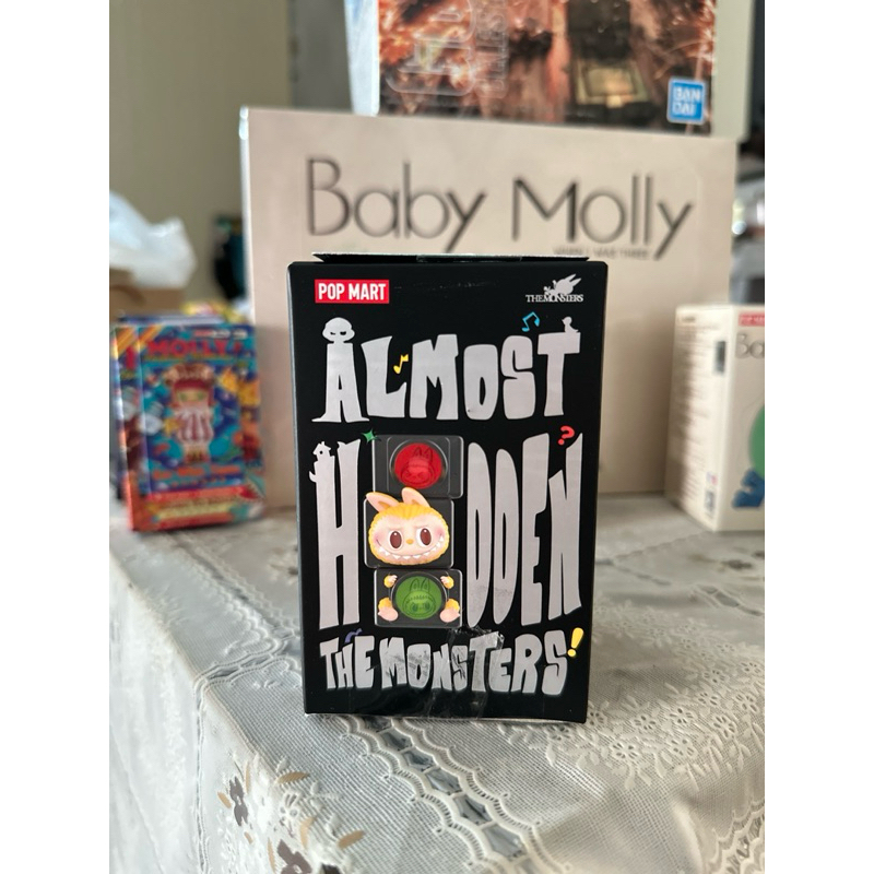 Labubu The Monster Almost Hidden Series Figures | Shopee Thailand