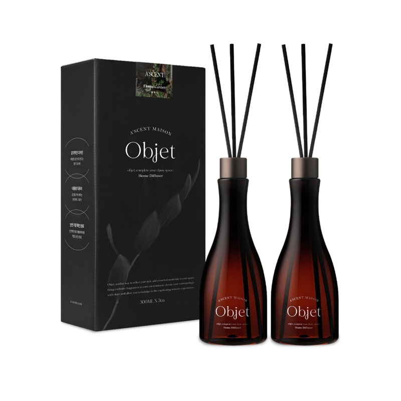 [🌿โปรส่งฟรี🌿] Ascent Objet Diffuser Set ก้านไม้หอมปรับอากาศ ขนาด 300ml x 2 ขวด ต่อกล่อง | Shopee ...