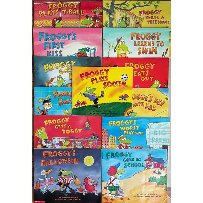 p13-1 Froggy Picture Book หนังสือมือสอง ปกอ่อน นิทาน | Shopee Thailand