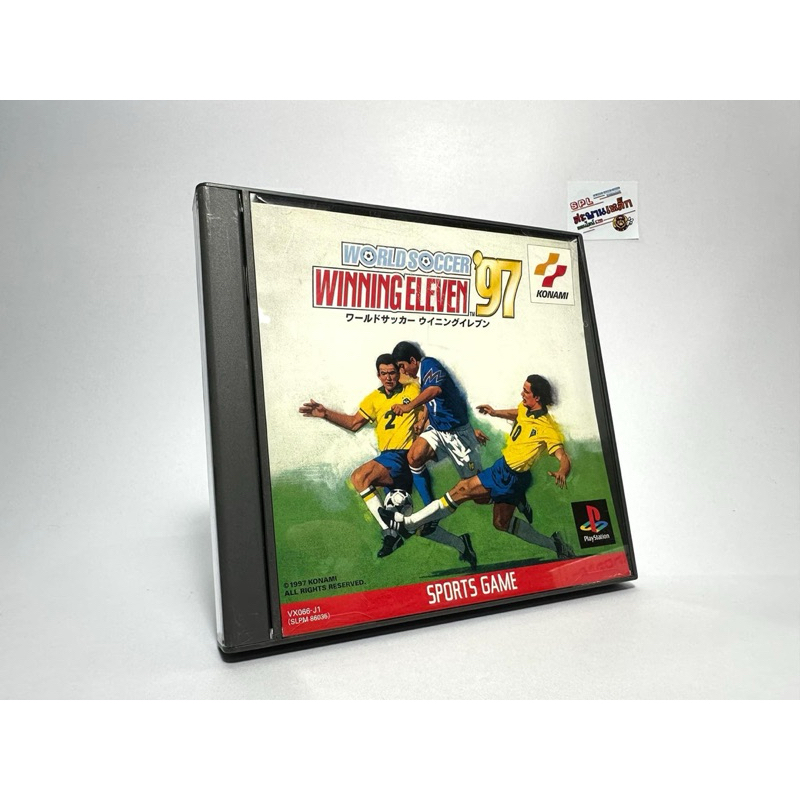 แผ่นแท้ PlayStation 1 (japan)(ps1) World Soccer Winning Eleven '97 ...