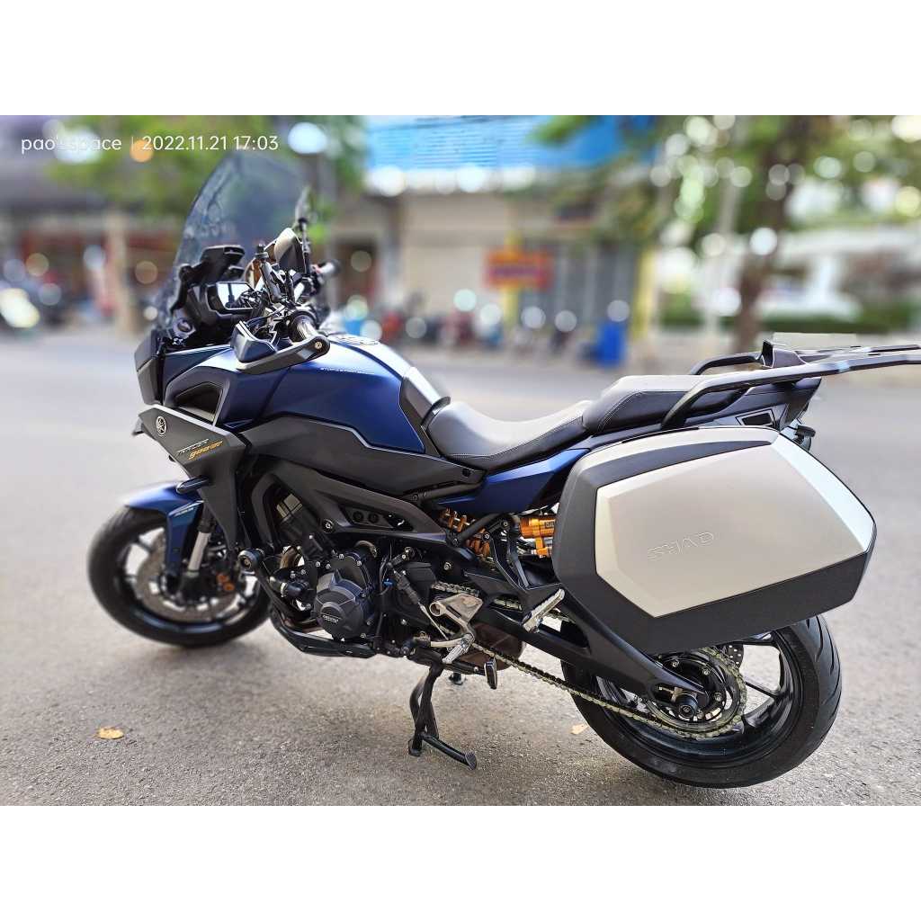 กล่องข้าง มอเตอร์ไซค์ USED SHAD SH 35 3P System + แรค SHAD ตรงรุ่น ...