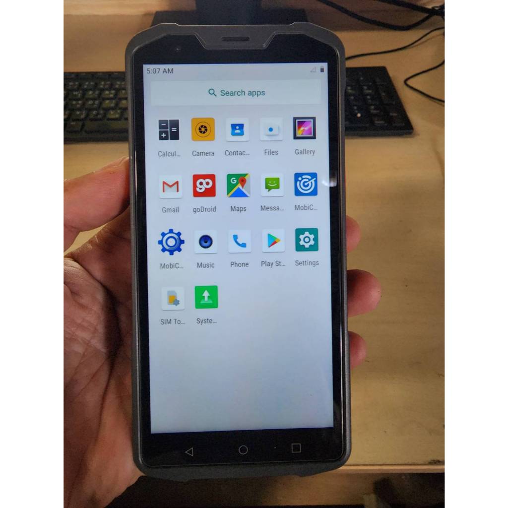 เครื่องคอมพิวเตอร์พกพา เครื่องสแกนบาโค๊ด PDA ยี่ห้อ Sunmi รุ่น L2S มือ ...