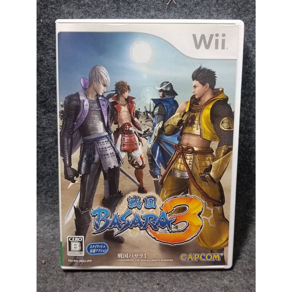 แผ่นแท้ Wii Sengoku Basara 3 (Japan) | Shopee Thailand