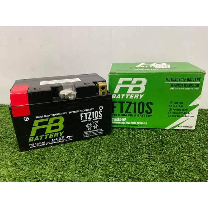 แบตรถมอเตอร์ไซต์ FB : FTZ10S (12V) | Shopee Thailand