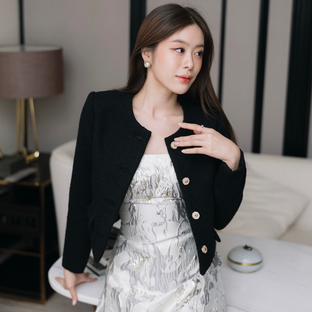 CALICO - MIAH MINI BLAZER Limited พร้อมส่ง | Shopee Thailand