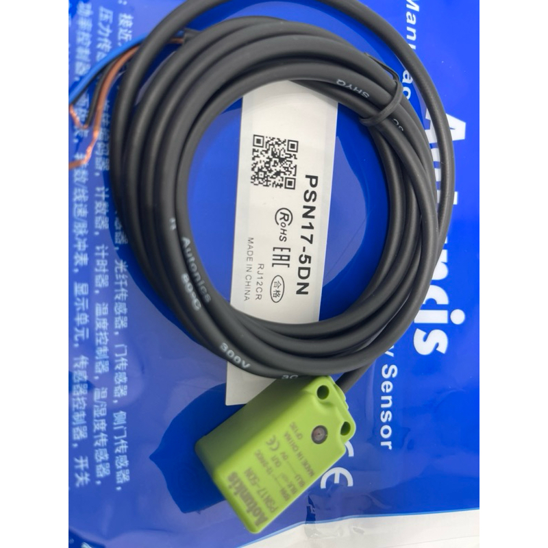 PSN17-5DN NPN NO ระยะจับ5MM ไฟ 12-24VDC 3สาย Proximity Sensor Autonics รุ่น PSN17-5DN Proximity ...
