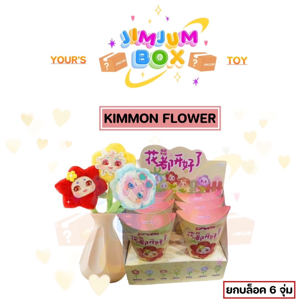 {พร้อมส่ง ยก BOX 6 จุ่ม} Kimmon flower Dream Biological Kimmon flower ...