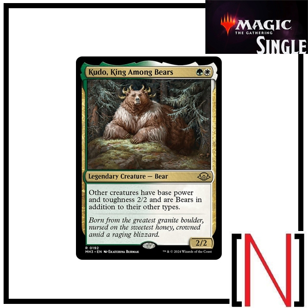 [MTG][Single][MH3] Kudo, King Among Bears ระดับ Rare [ภาษาอังกฤษ ...