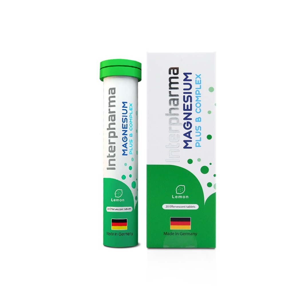 Interpharma Magnesium Plus B Complex (20เม็ด) | Shopee Thailand