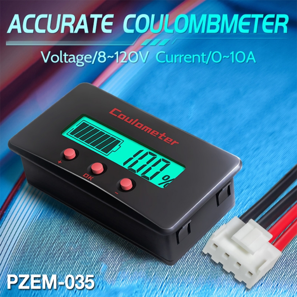 BATTERY SOC METER PZEM-035 เครื่องวัดปริมาณกระแสไฟฟ้าและความจุของ ...