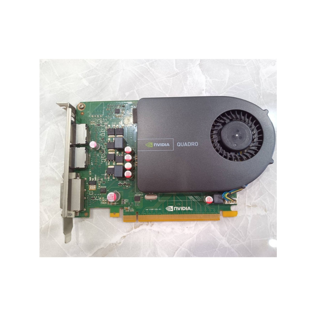 การ์ดจอ NVIDIA Quadro 2000 1G DDR5 มือสอง สภาพสวย ไม่ต้องต่อไฟเพิ่ม ...