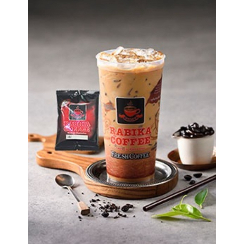 Rabika Coffee ราบิก้า คอฟฟี่ แก้วเปล่า 22 Ozs. (แก้วมือสองเก็บสะสม ...
