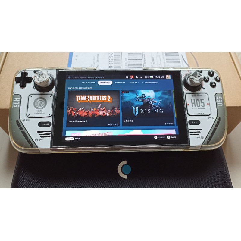 (ครบกล่อง) Steam Deck LCD 512GB เดิม มือสองสภาพดี 95% | Shopee Thailand