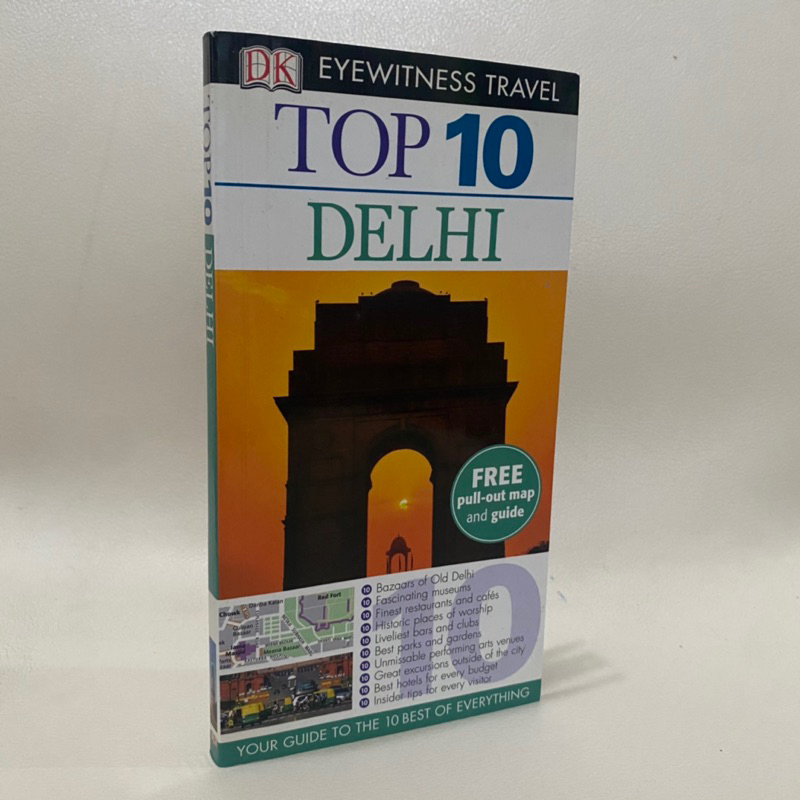 (พร้อมส่ง)หนังสือภาษาอังกฤษ DK Eyewitness Top 10 Travel Guide: Delhi :R4 | Shopee Thailand