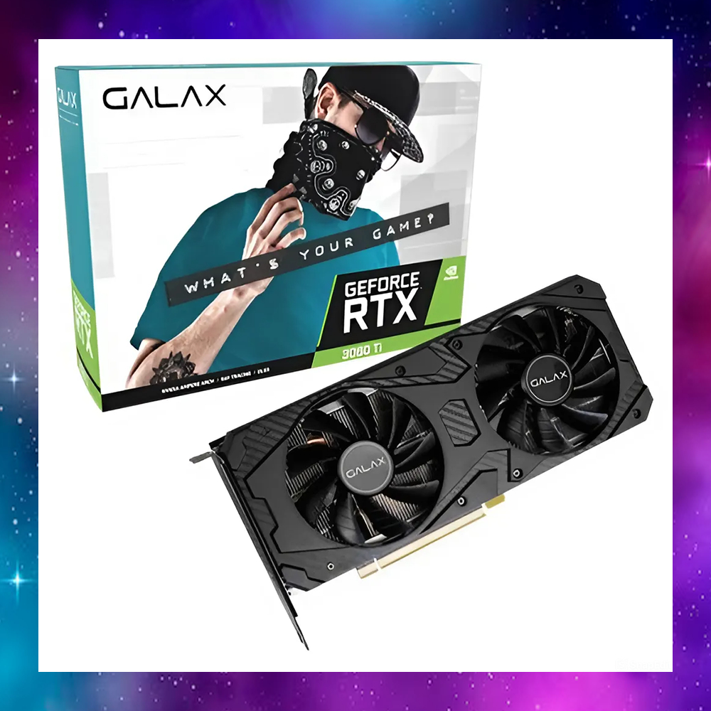 VGA (การ์ดแสดงผล) GALAX GEFORCE RTX 3060 TI (1-CLICK OC) - 8GB GDDR6 ...