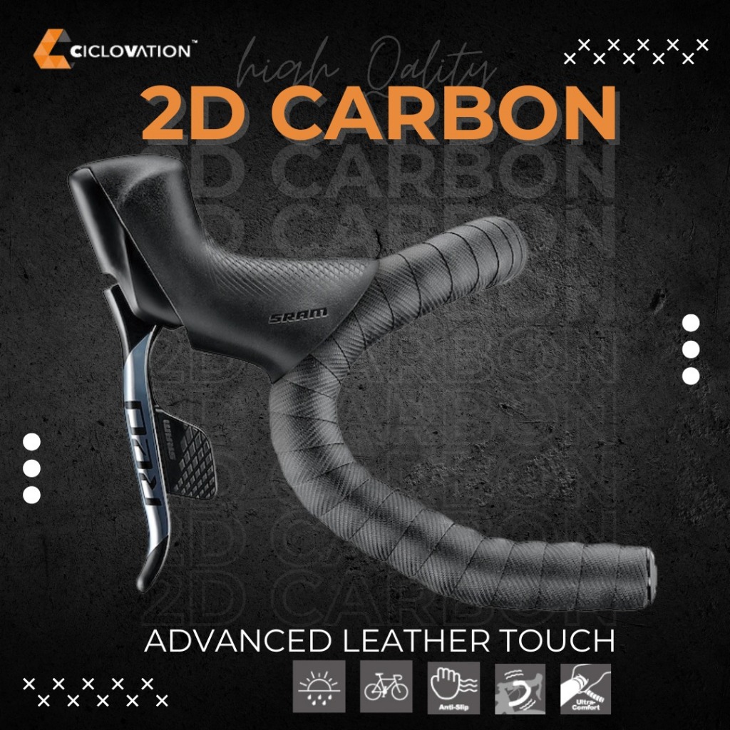 ผ้าพันแฮนด์เสือหมอบ Ciclovation Advanced Bartape หนึบมือ ทนทาน | Shopee Thailand