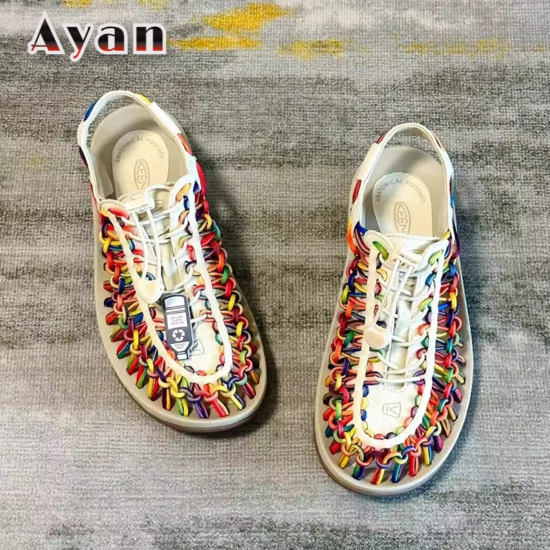 AYAN 2024 ⏰จัดส่งภายใน 1-2 วัน BIG SALE แตะ รัด ส้น สไตล์ KEENN Sandal ชาย หญิง | Shopee Thailand
