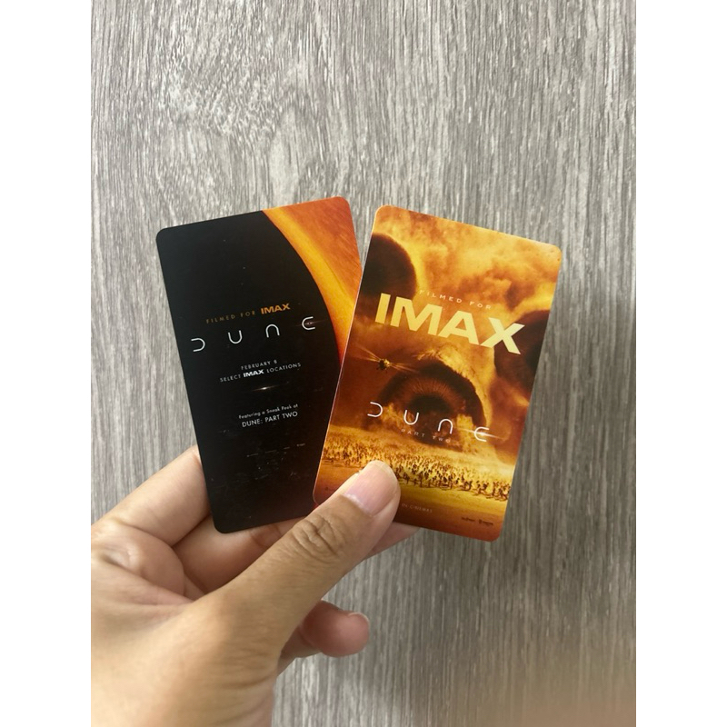 บัตร collectible card imax Dune | Shopee Thailand