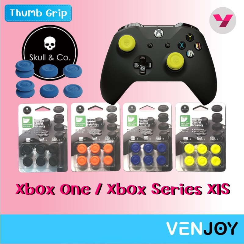Skull & Co ของแท้ ฝาครอบอนาล็อกจอย / Thumb Grip Set for Xbox One, Xbox ...