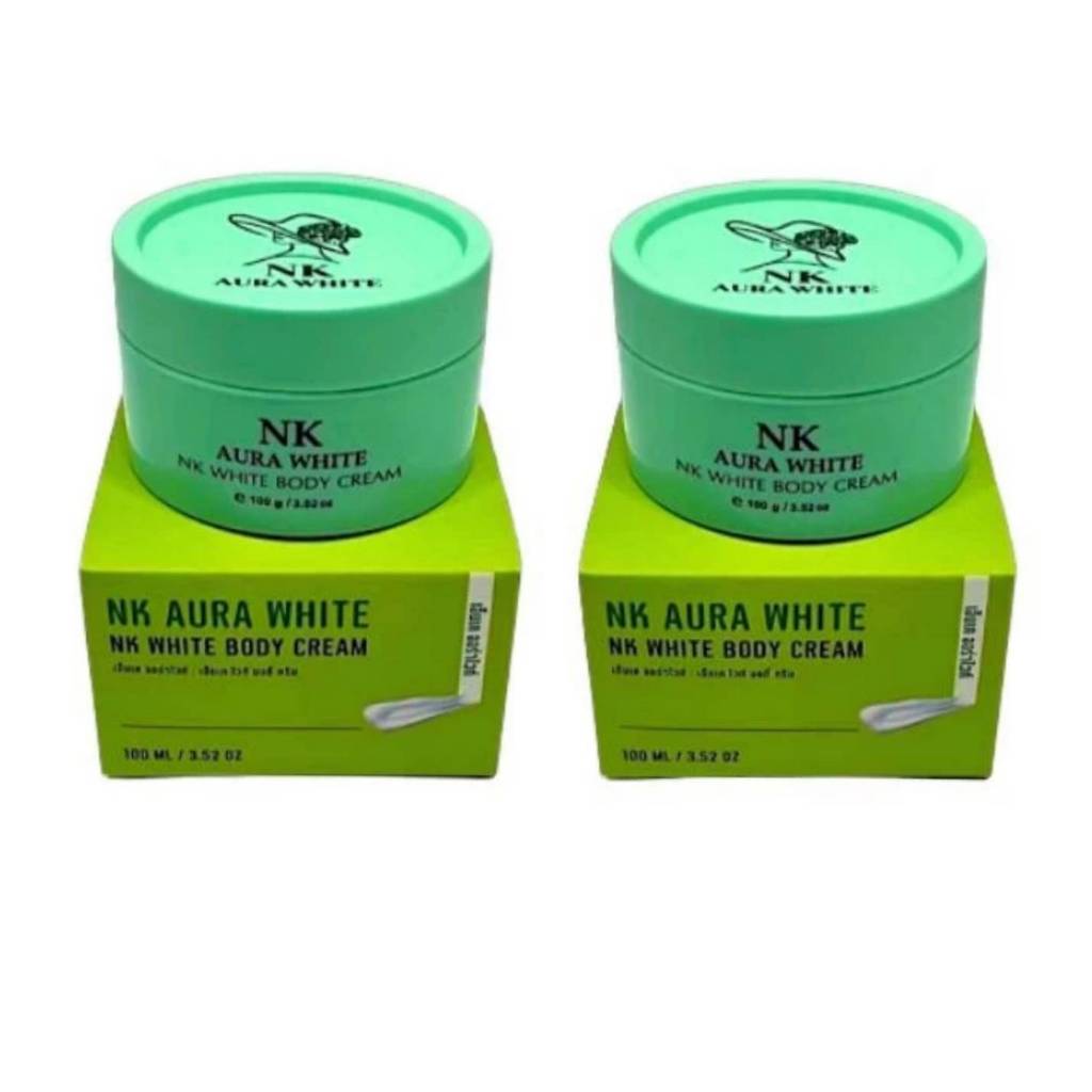 ครีมเอ็นเค NK Aura White ครีมบำรุงผิวกาย ขนาด 100ml | Shopee Thailand