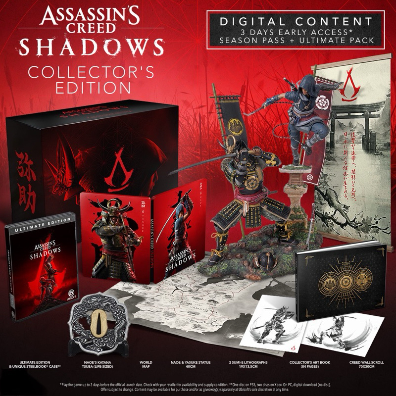 Assassin's Creed Shadows (PS5) โซน3 [Pre order] | Shopee Thailand