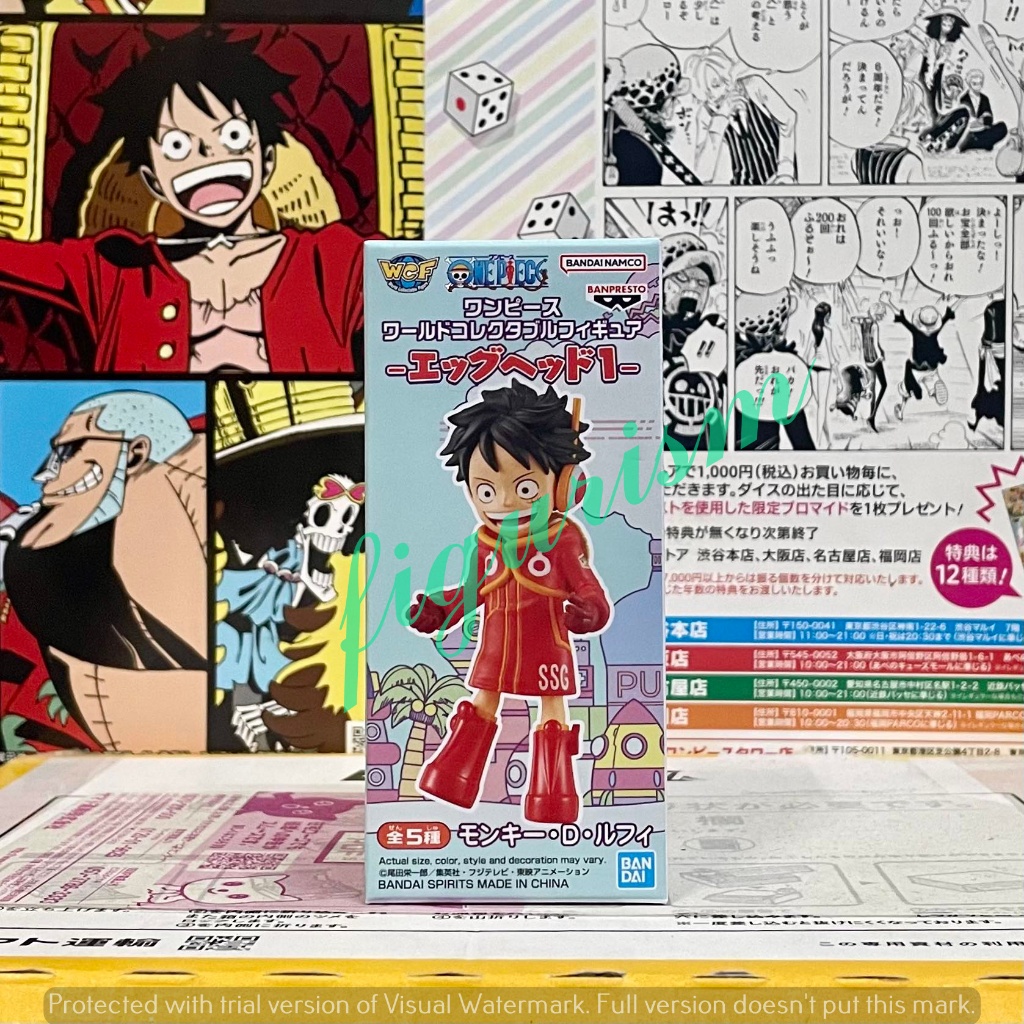 🔥 WCF Luffy ลูฟี่ Egghead one piece วันพีซ เอ็กเฮด egg 01 🔥 ของแท้ ...